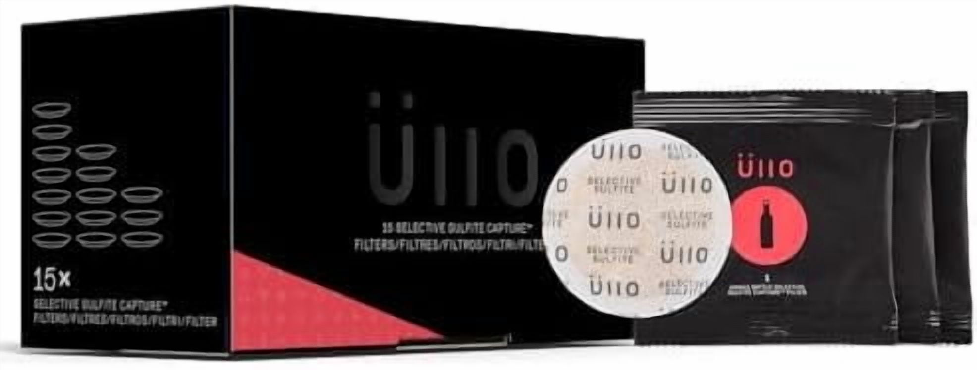 Ullo Full Bottle Replacement Filters (15 Pack) With Selective Sulfite ...