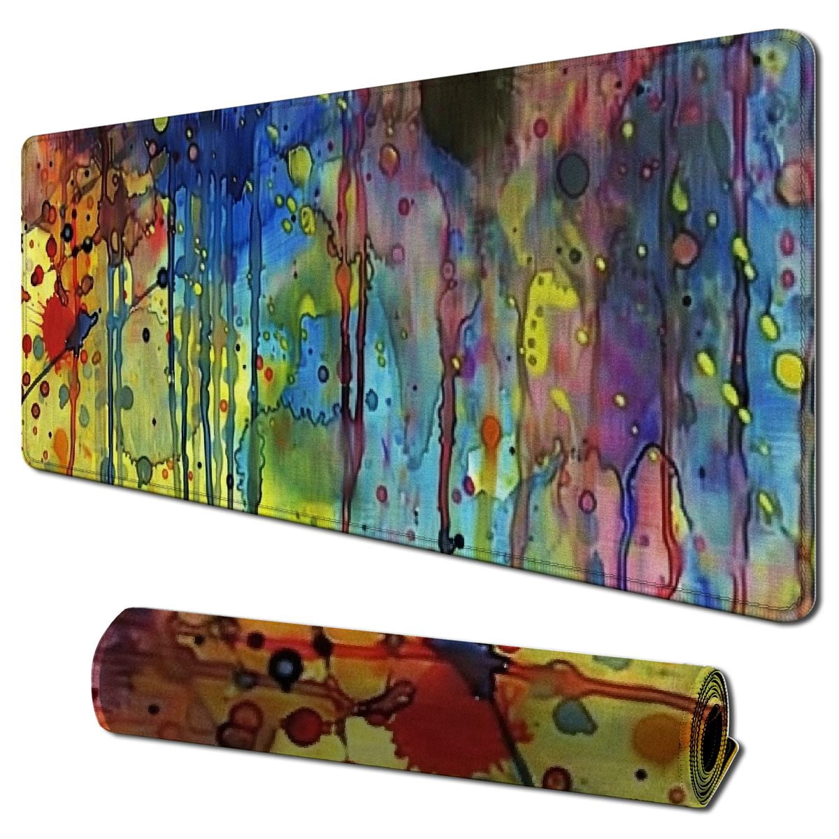 Ullo0ord Abstract Art Large Mouse Pad Gaming Mousepad - Walmart.com
