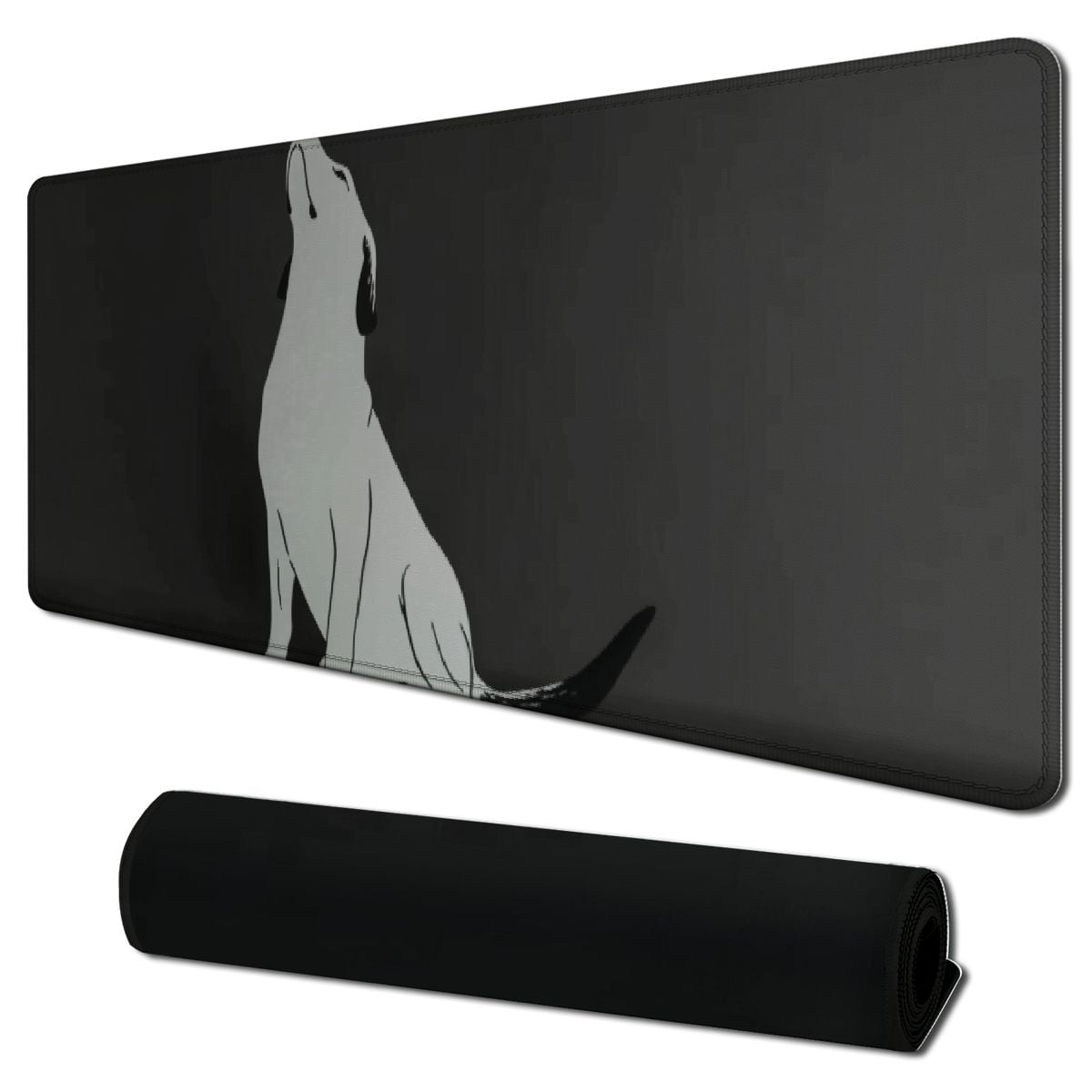 Ullo0ord Animal Desk Mat Protector Non-Slip Mouse Pad Waterproof for ...