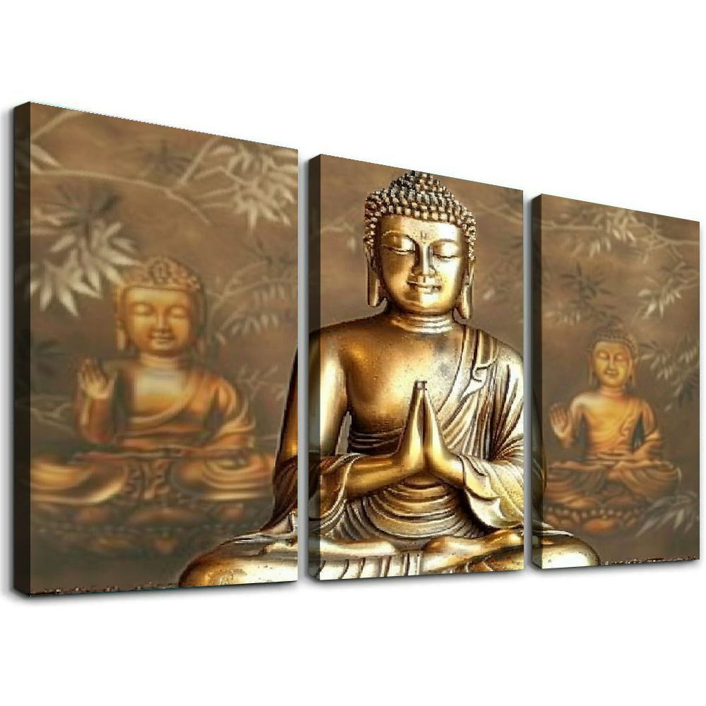 Ullo0ord Buddhism - Buddha Shakyamuni Poster Decorative Painting Canvas ...