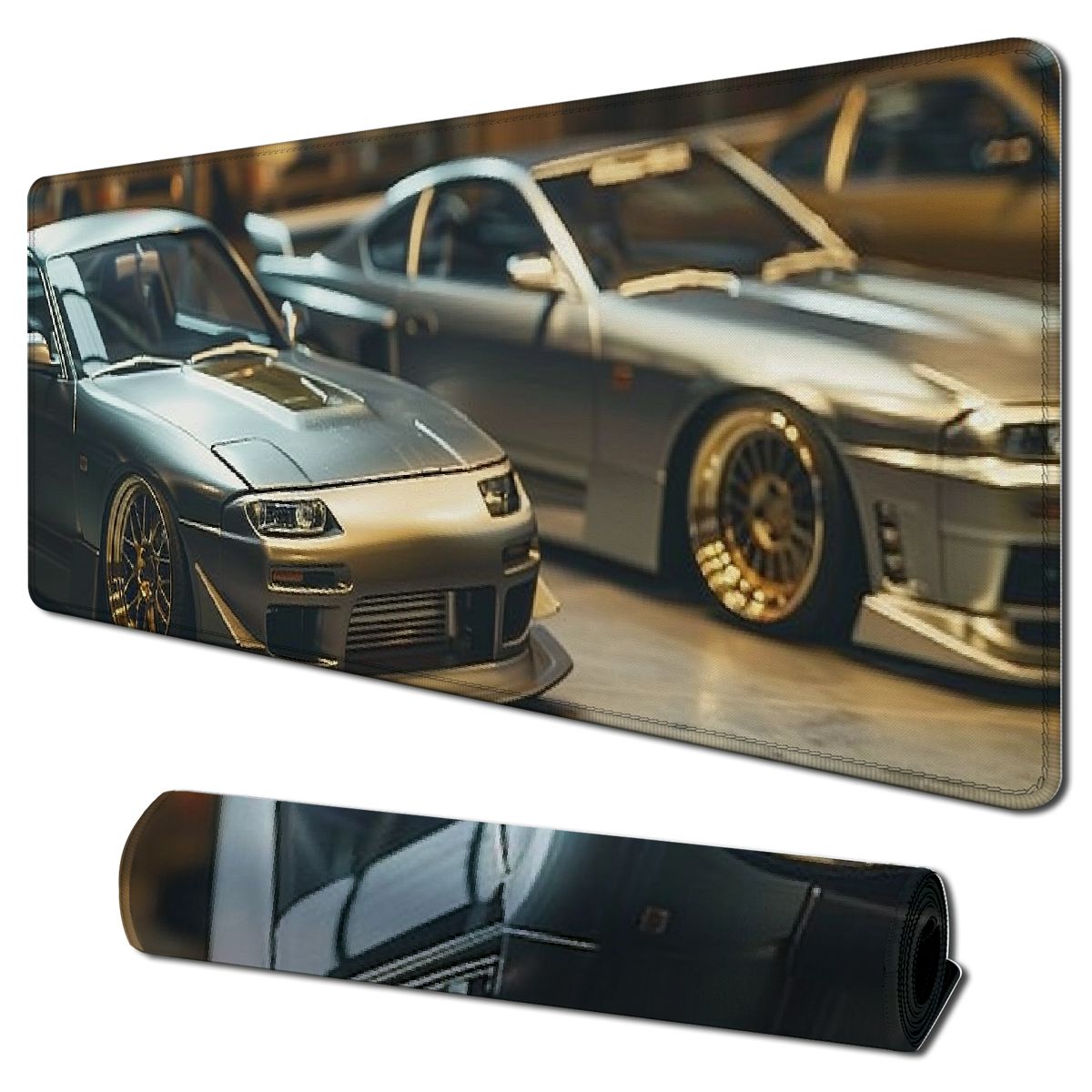 Ullo0ord Car Computer Desk Pad Mat on Top of Desks Pad Japanese Large ...