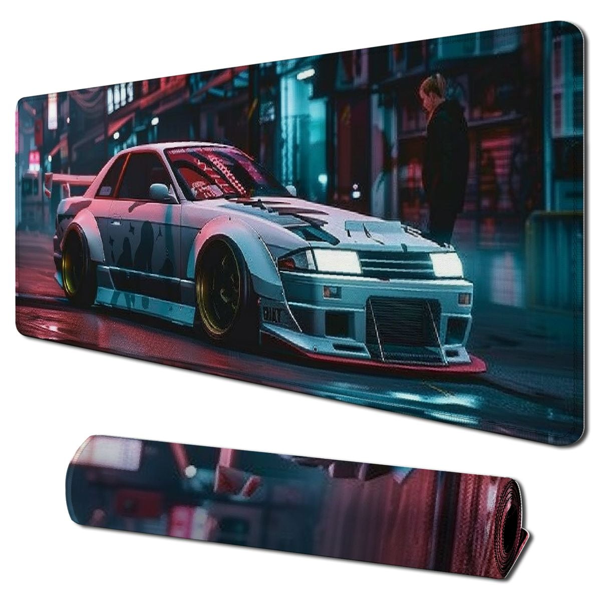 Ullo0ord Car Gaming Mouse Pad Large Mousepad JDM Car Japanese Tokyo ...