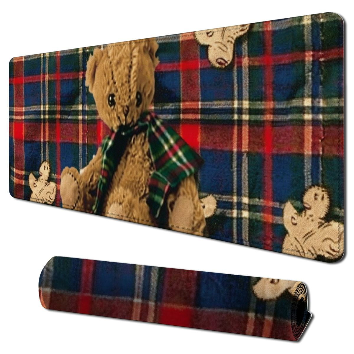 Ullo0ord Cute Doll Desk Mat Protector Non-Slip Mouse Pad Waterproof for ...