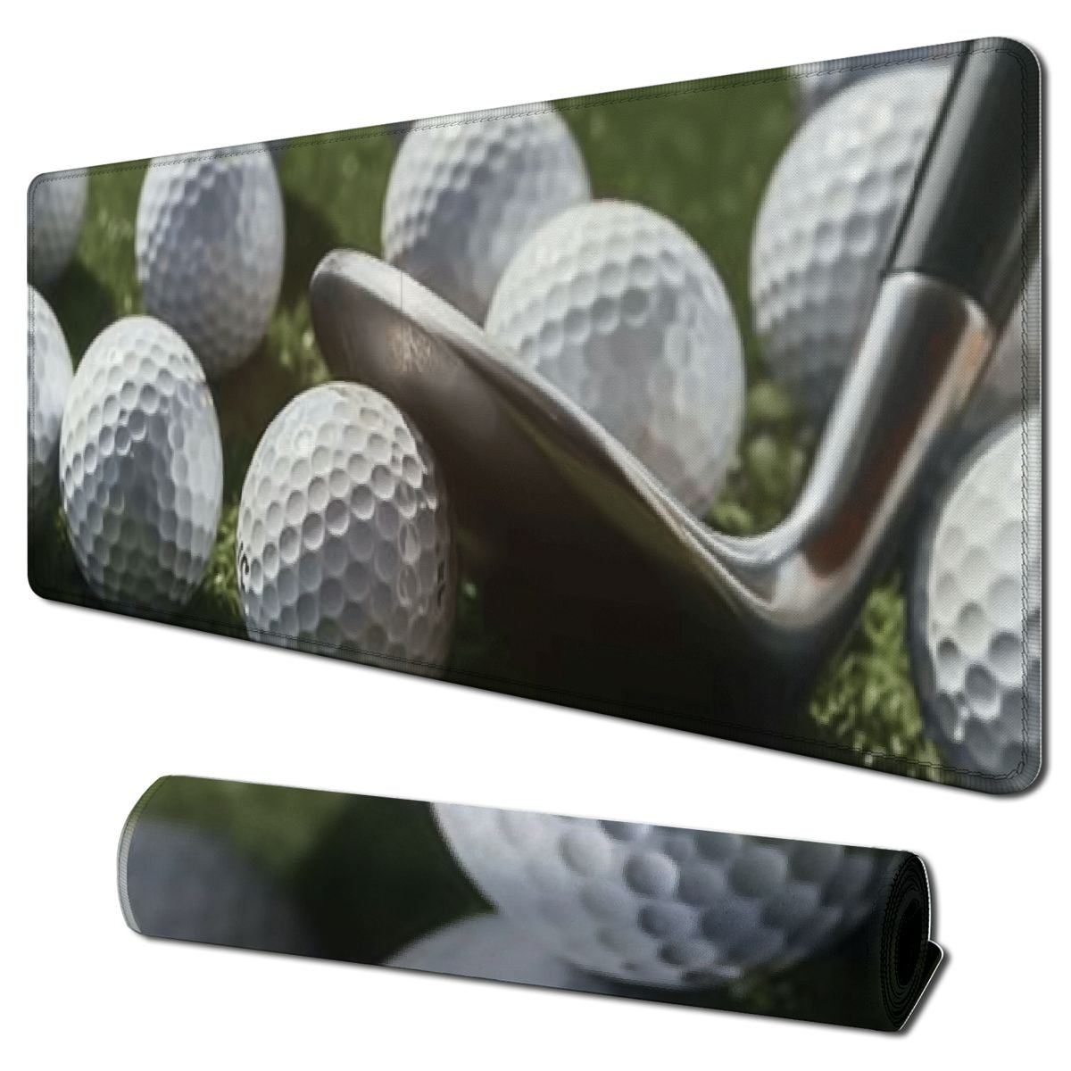 Ullo0ord Desk Pad Extended Mouse Pad with Stitched Edges Large Non Slip ...