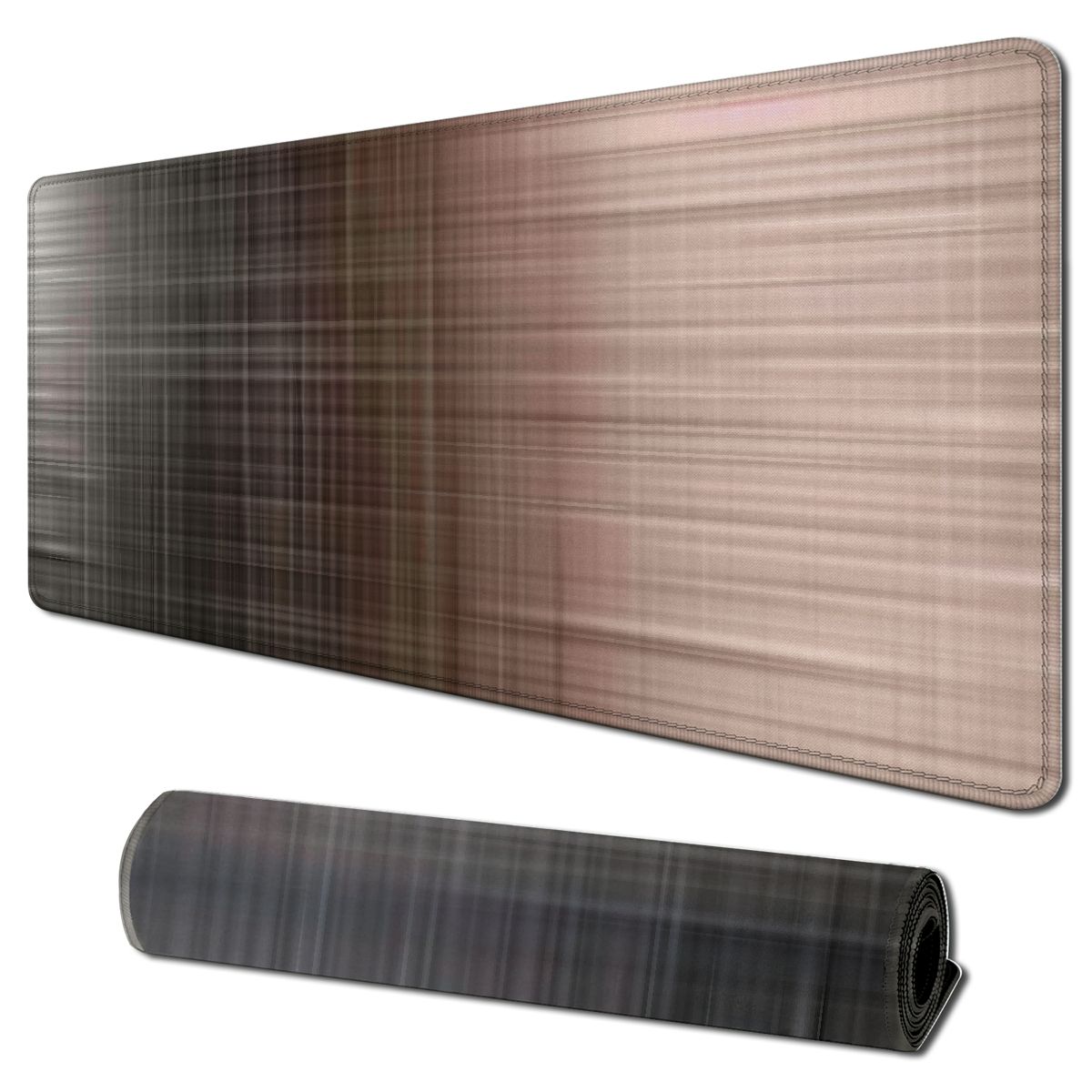 Ullo0ord Desk Pad Large Mouse Pads, Elegant Rose Gold Metallic Desk Mat ...