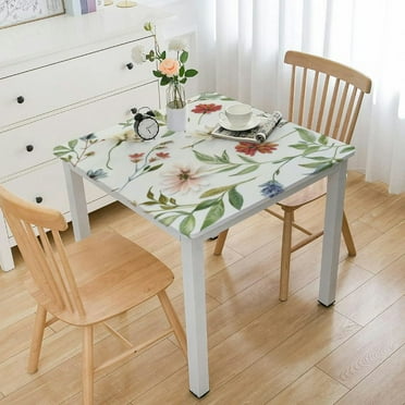 Wood Grain Vinyl Elasticized Banquet Table Cover, Soft Fleece Back ...