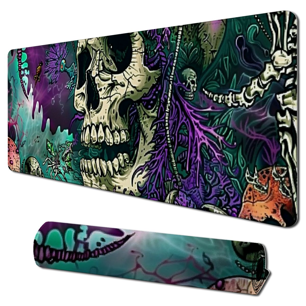 Ullo0ord Extended Gaming Mouse Pad , Large Stable Rubber Base Mousepad ...