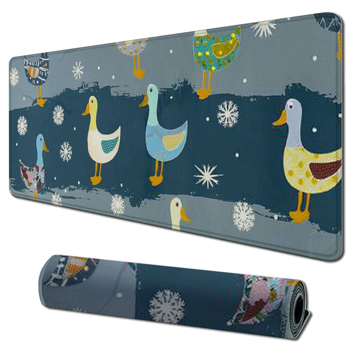 Ullo0ord Farm Animals Goose Cartoon Large Mouse Pad Gaming Mouse Pad ...