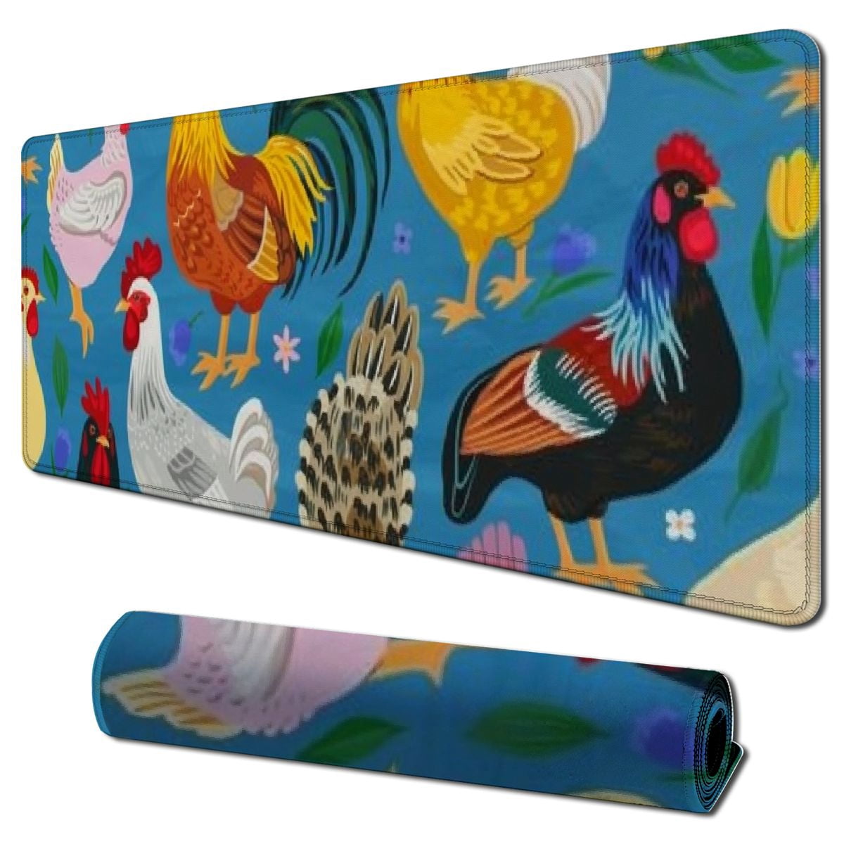 Ullo0ord Farm Animals Large Mouse Pad Gaming Mouse Pad Extended ...