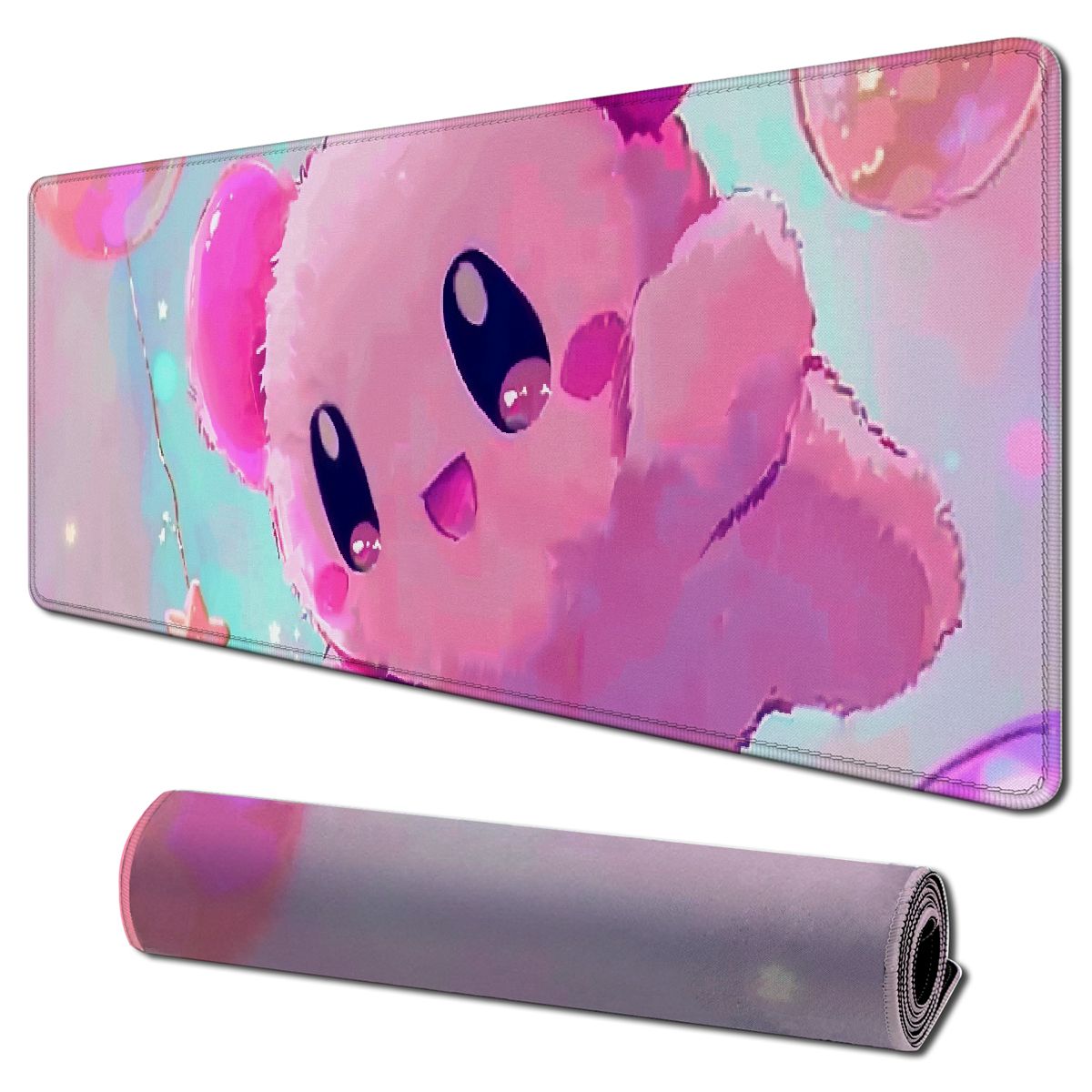 Ullo0ord Gaming Mouse Pad Large with Stitched Edges, Japanese Anime ...