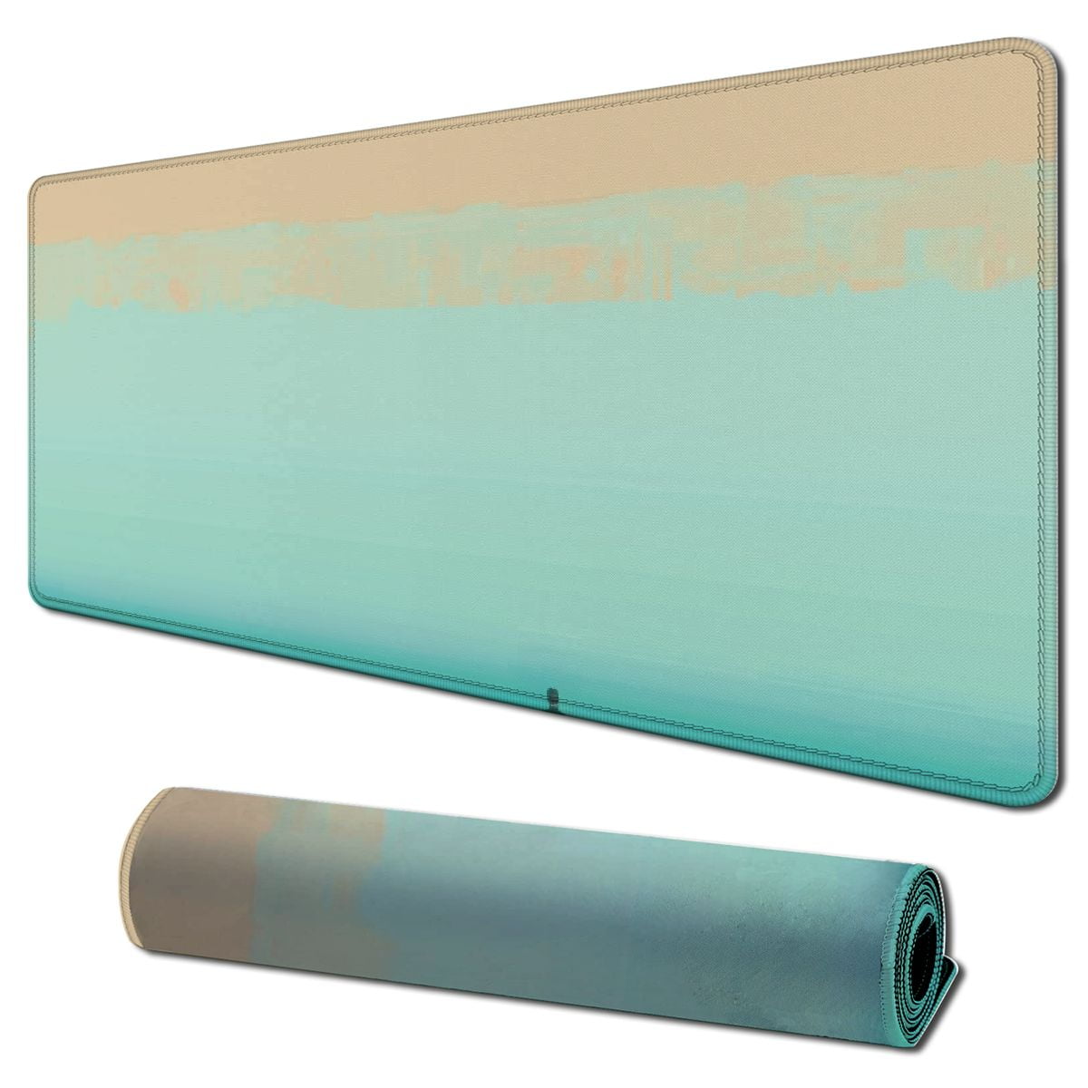 Ullo0ord Gaming Mouse Pad Large, Turquoise Gradient Ombre Extended ...