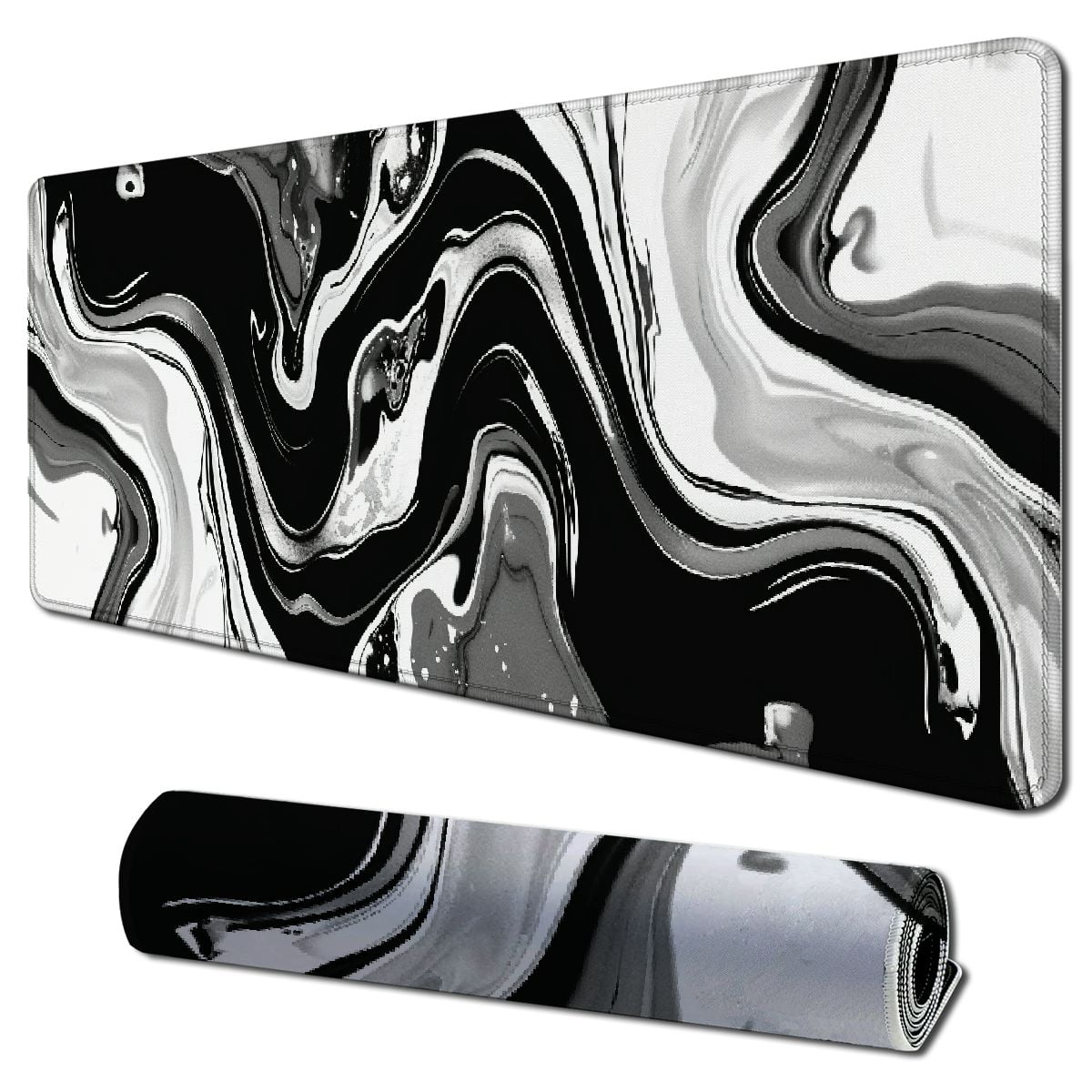 Ullo0ord Gaming Mouse Pad, XXXL Mousepad Large Desk Ma Topographic Map ...