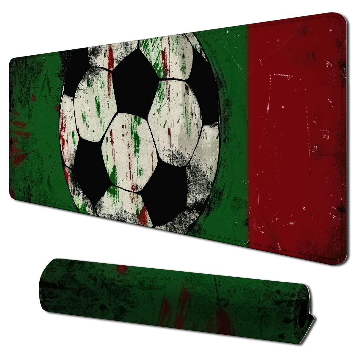 Ullo0ord Italian Flag Desk Mat Protector Non-Slip Mouse Pad Waterproof ...