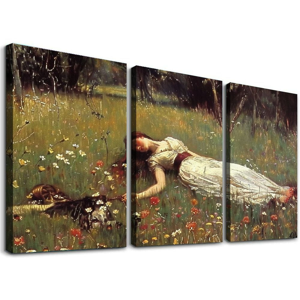 Ullo0ord John William Waterhouse - Ophelia Poster, Modern Kitchen Wall ...
