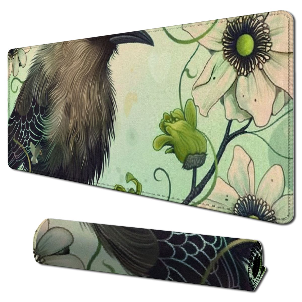 Ullo0ord Kiwi Bird Cute Prints Large Office Gaming Mouse pad - Walmart.com