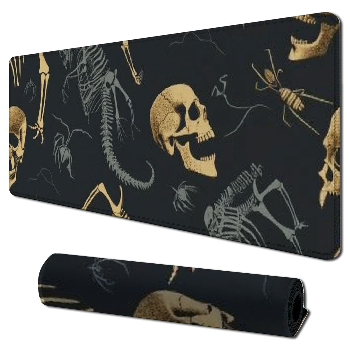 Ullo0ord Large Gaming Mouse Pad for Desk,Extended Stitched Edges ...