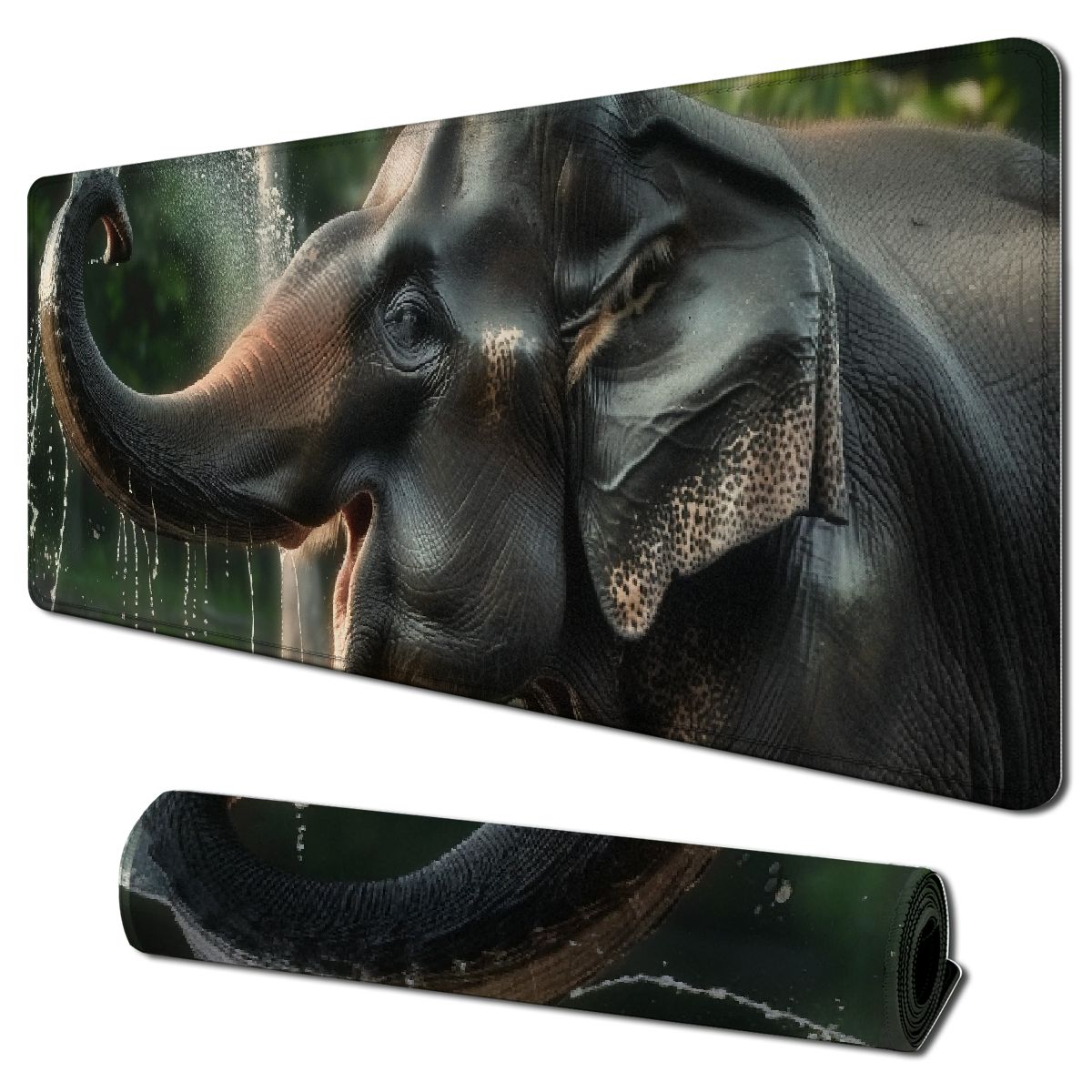 Ullo0ord Large Mouse Pad Overlock Edge Desk Mat Computer Accessories ...