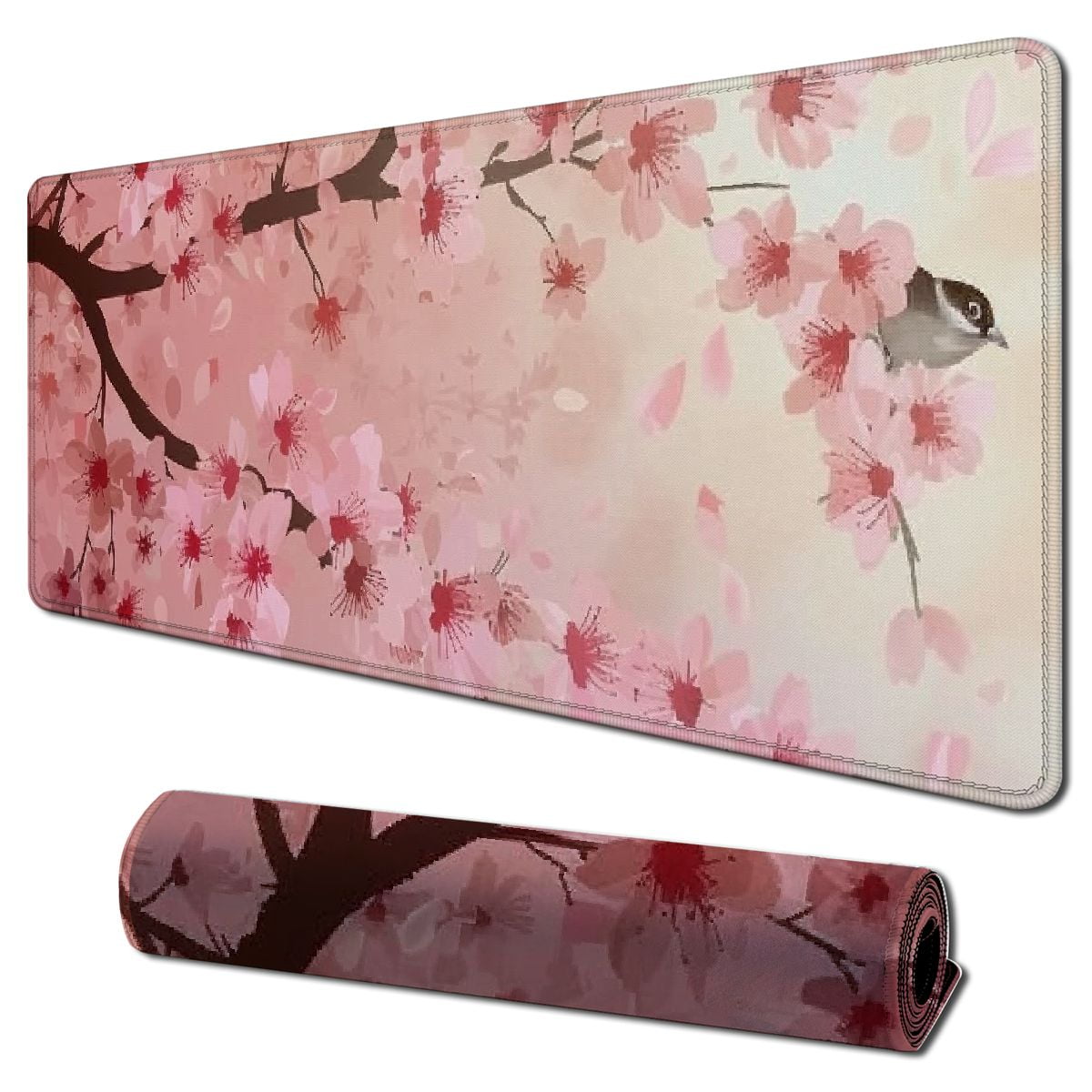 Ullo0ord Large Mouse Pad Overlock Edge Rubber Desk Mat Computer ...