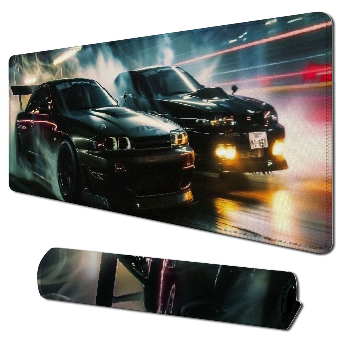 Ullo0ord Large Mouse Pad Overlock Edge Rubber Desk Mat Computer ...