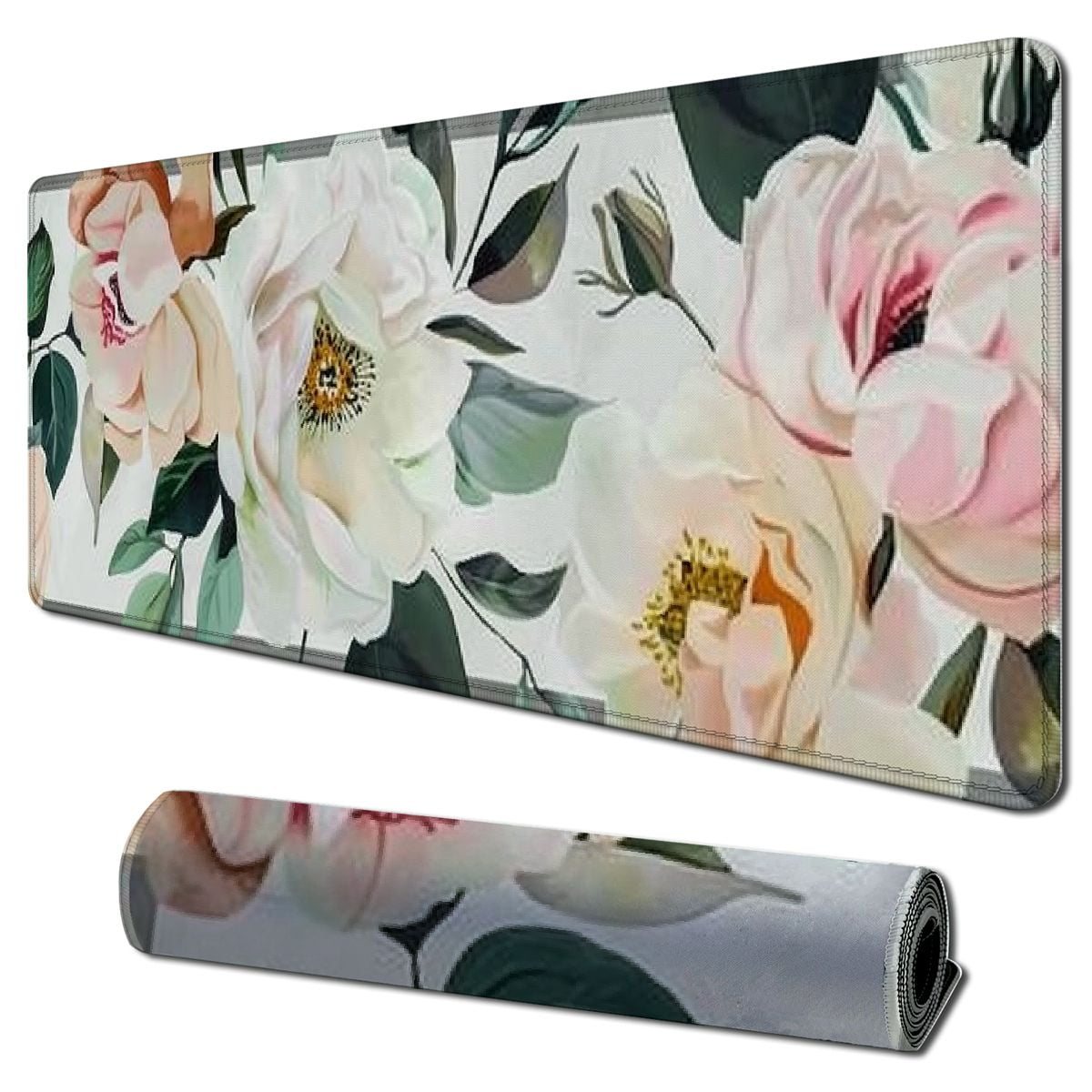 Ullo0ord Large Mouse Pad Overlock Edge Rubber Desk Mat Computer ...