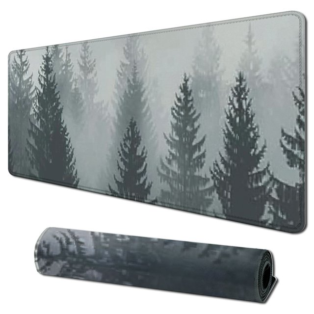 Ullo0ord Large Mouse Pad Overlock Edge Rubber Desk Mat Computer ...