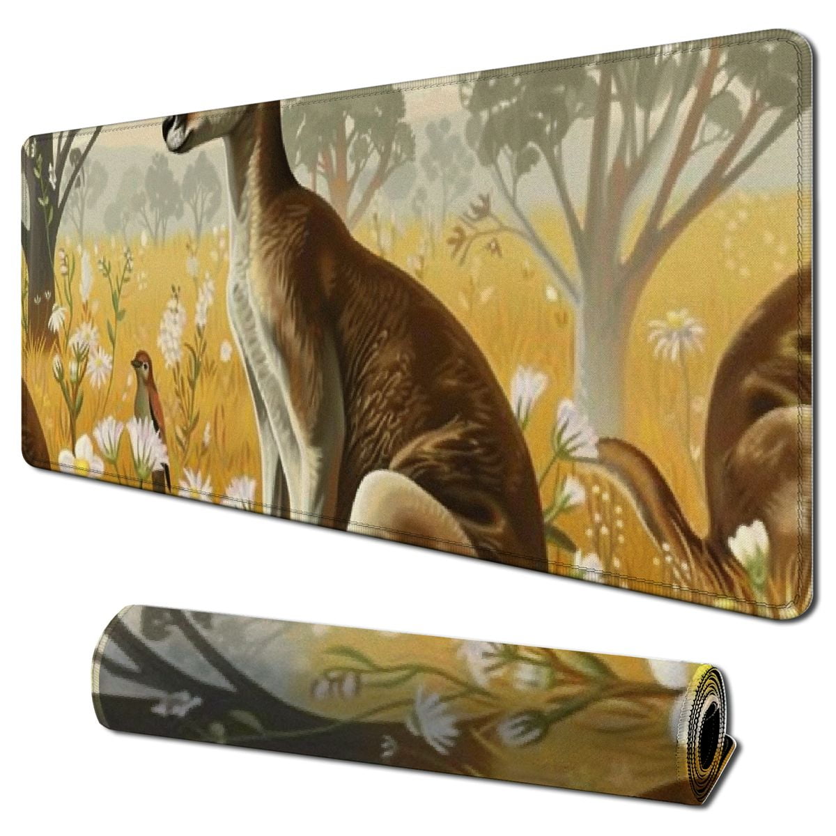 Ullo0ord Mouse Pad, Cloth with Rubberized Base 31.5x11.8 in - Walmart.com