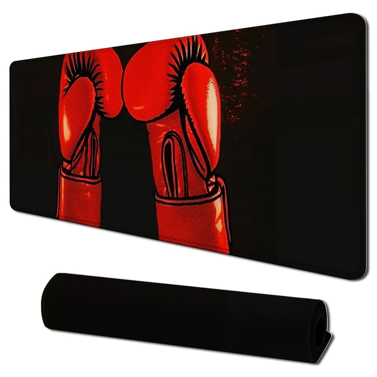 Ullo0ord Red Boxing Gloves Fashion Desk Mat Protector Non-Slip ...