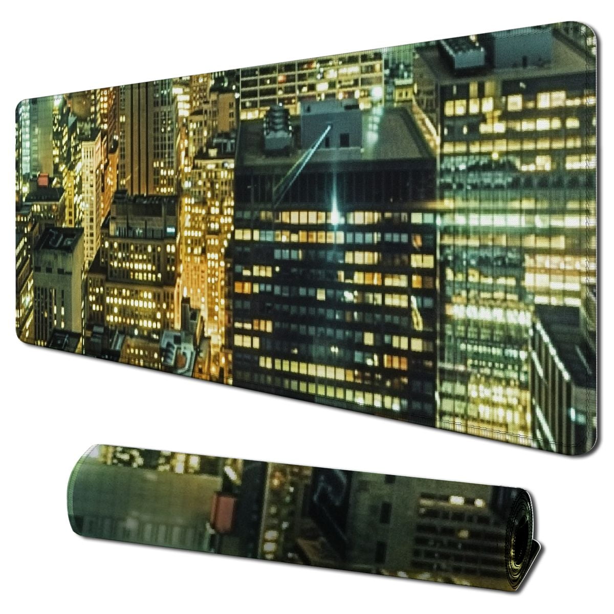 Ullo0ord Skyscrapers Night Art Gaming Mouse Pad - Walmart.com