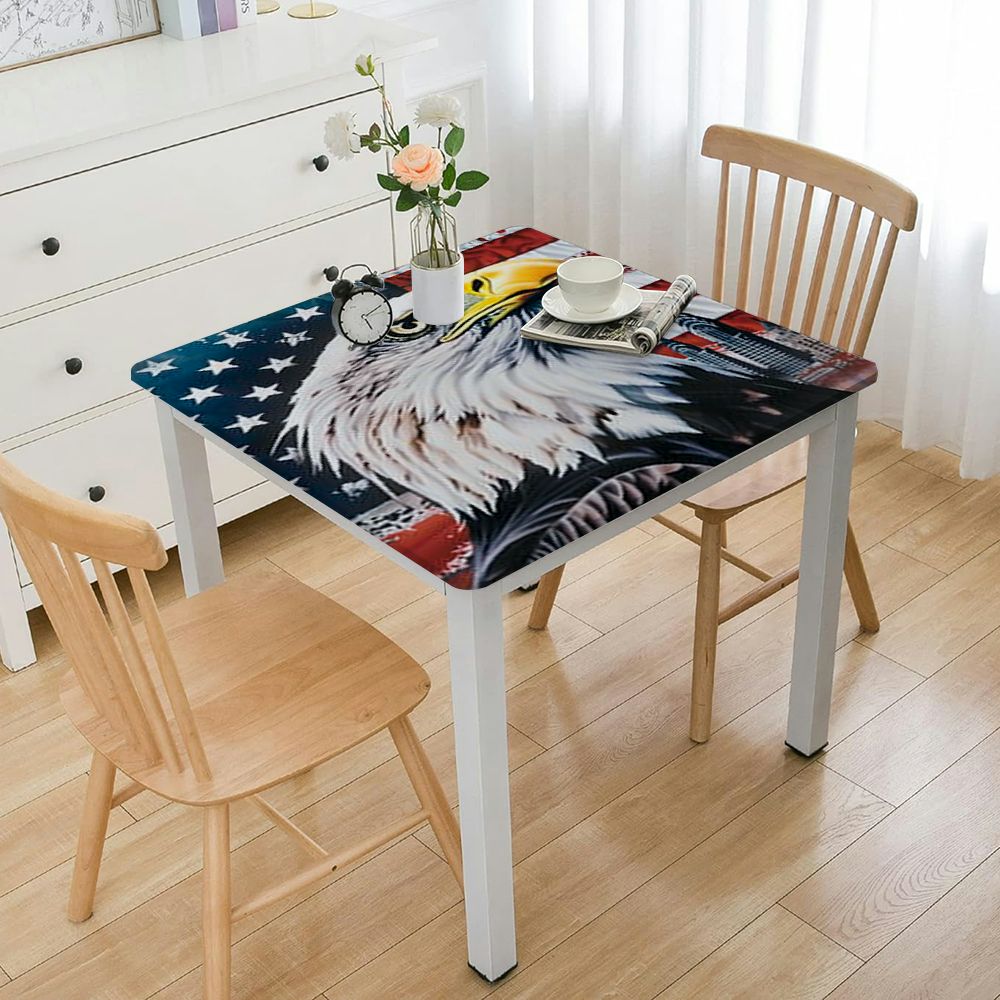 Ullo0ord Square Table, , Elastic Edge, Can Wipe Indoor/Outdoor Dining ...