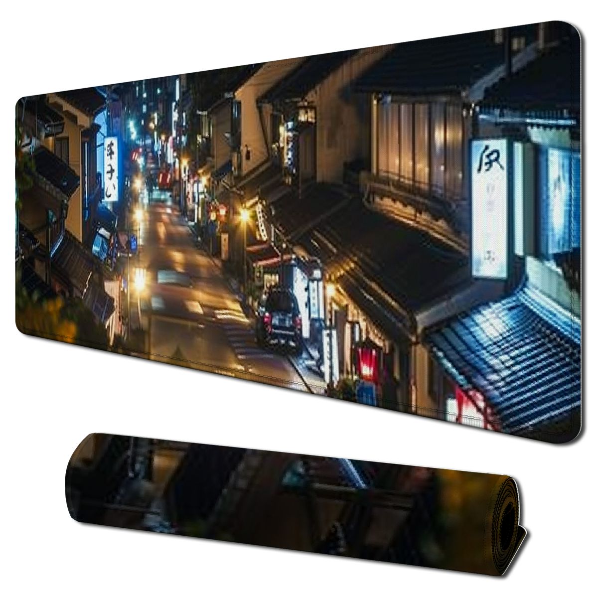 Ullo0ord Street Night Scene Japanese Art Gaming Mouse Pad - Walmart.com