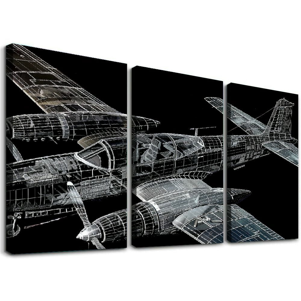 Ullo0ord Thunderbolt II Fighter Posters Art Prints Canvas Wall Art Home ...
