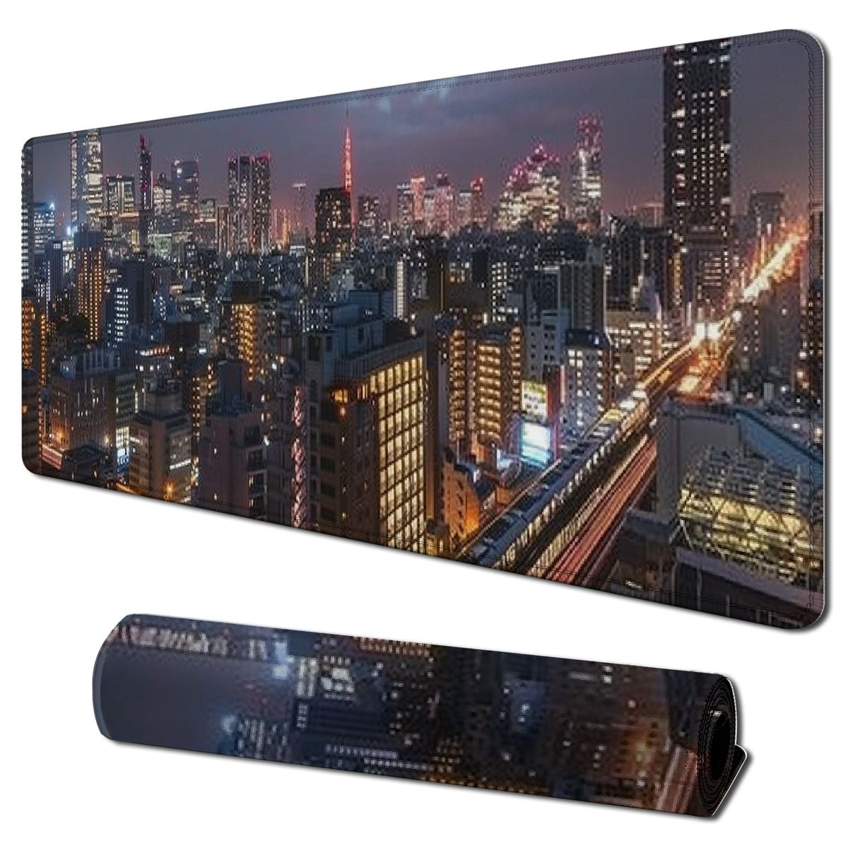 Ullo0ord Tokyo City Japanese Art Large Mouse Pad for Desk - Walmart.com