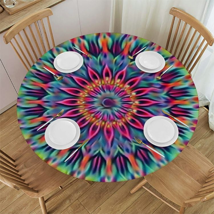 Ulloord Edged Fitted Table Cover Multied Work Proof Table Cloth Table ...