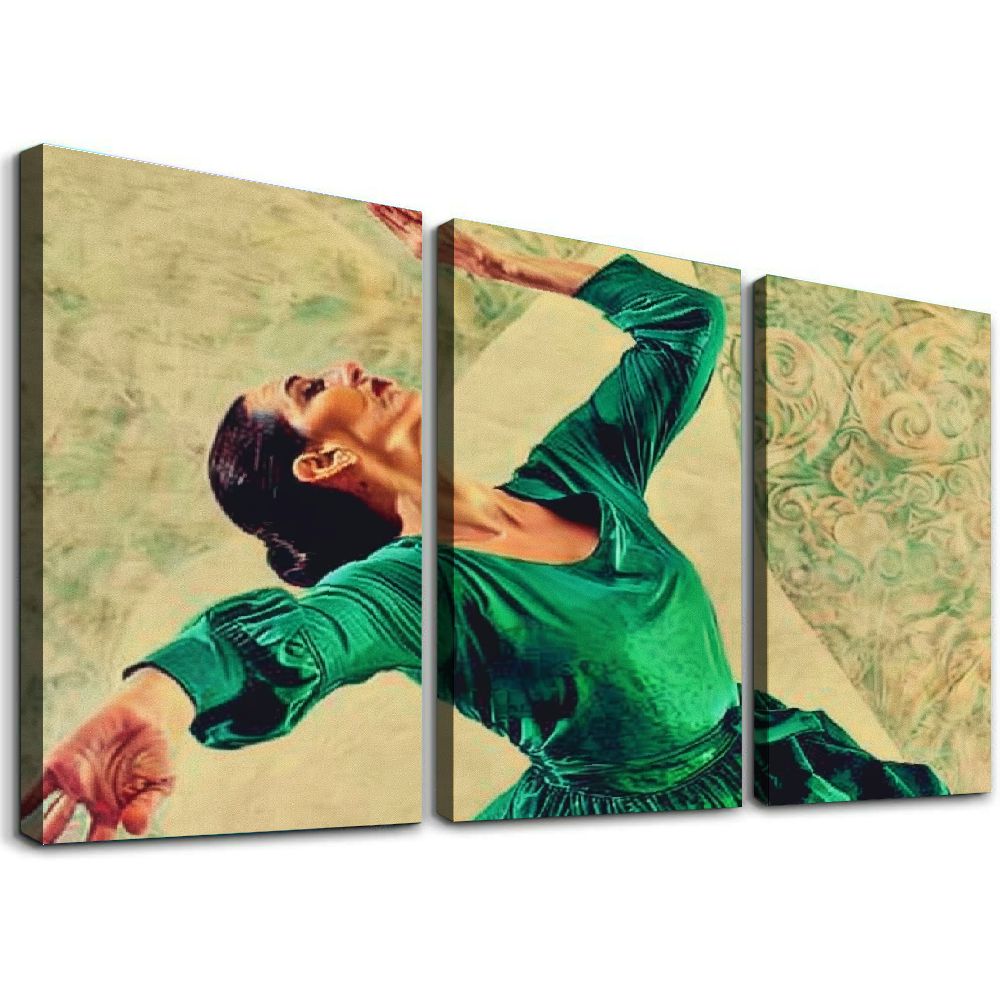 Ulloord Flamenco Dancer Print, , Gitana Dancer Print, Wall Art Decor ...