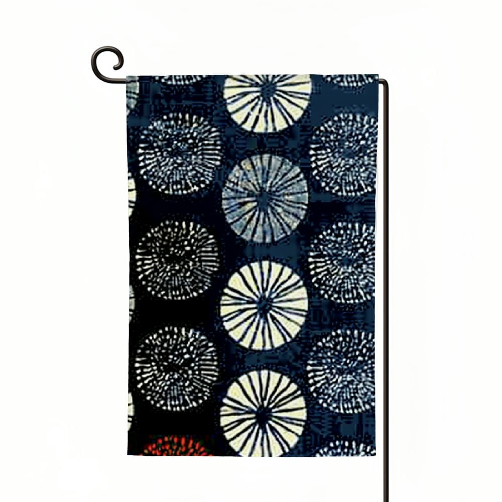 Ulloord Garden Flags, Farm Blue Dye Texture Garden Flag, Yard ...