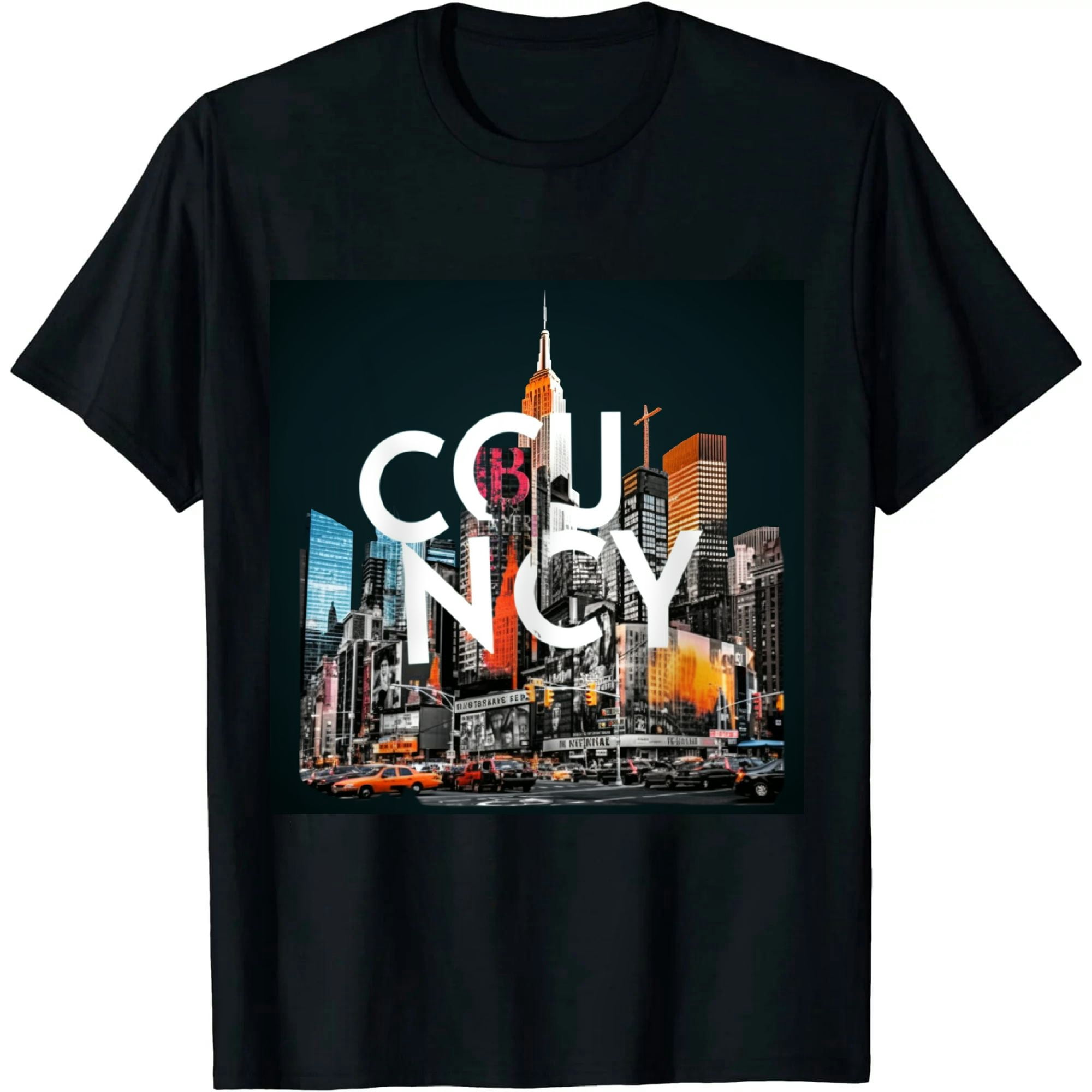 Ulloord NYC Tshirt Skylines New York City That Never Sleeps Gift Tee T ...