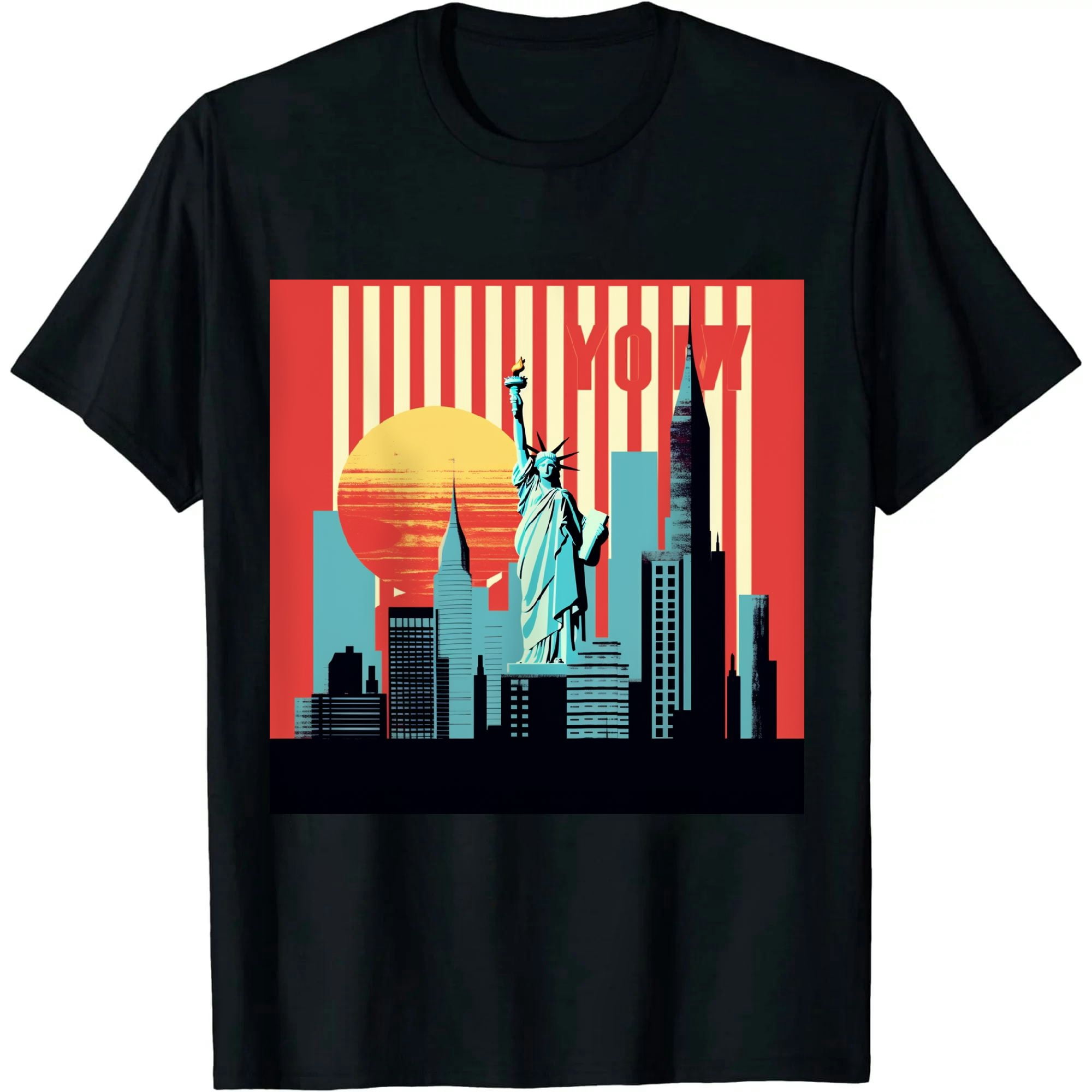 Ulloord New York City Skyline Country City Skyline Landmark Souvenir T ...
