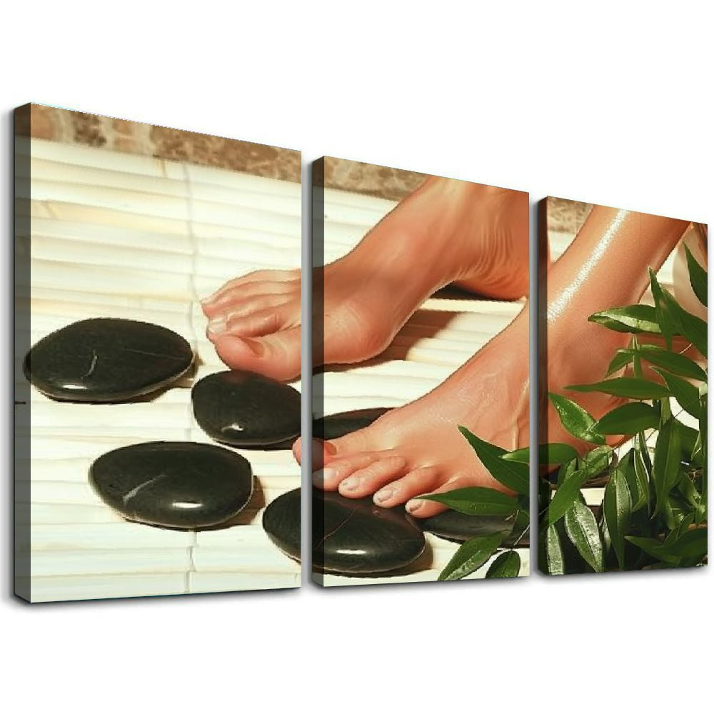 Ulloord Poster Foot Care Massage Poster Relaxing Poster Canvas Painting ...