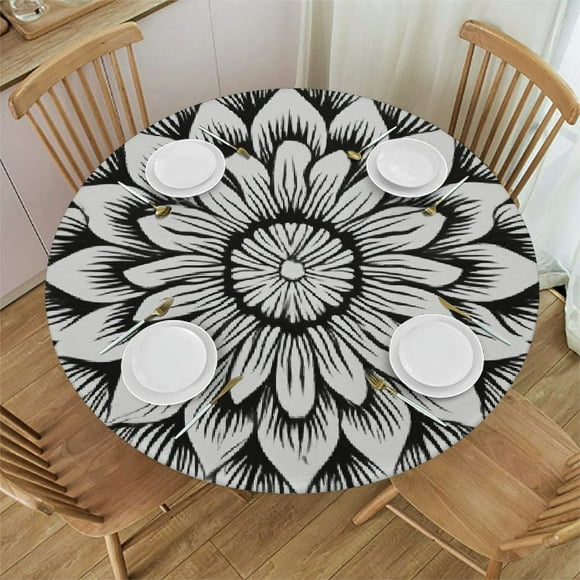 Round Vinyl Tablecloths