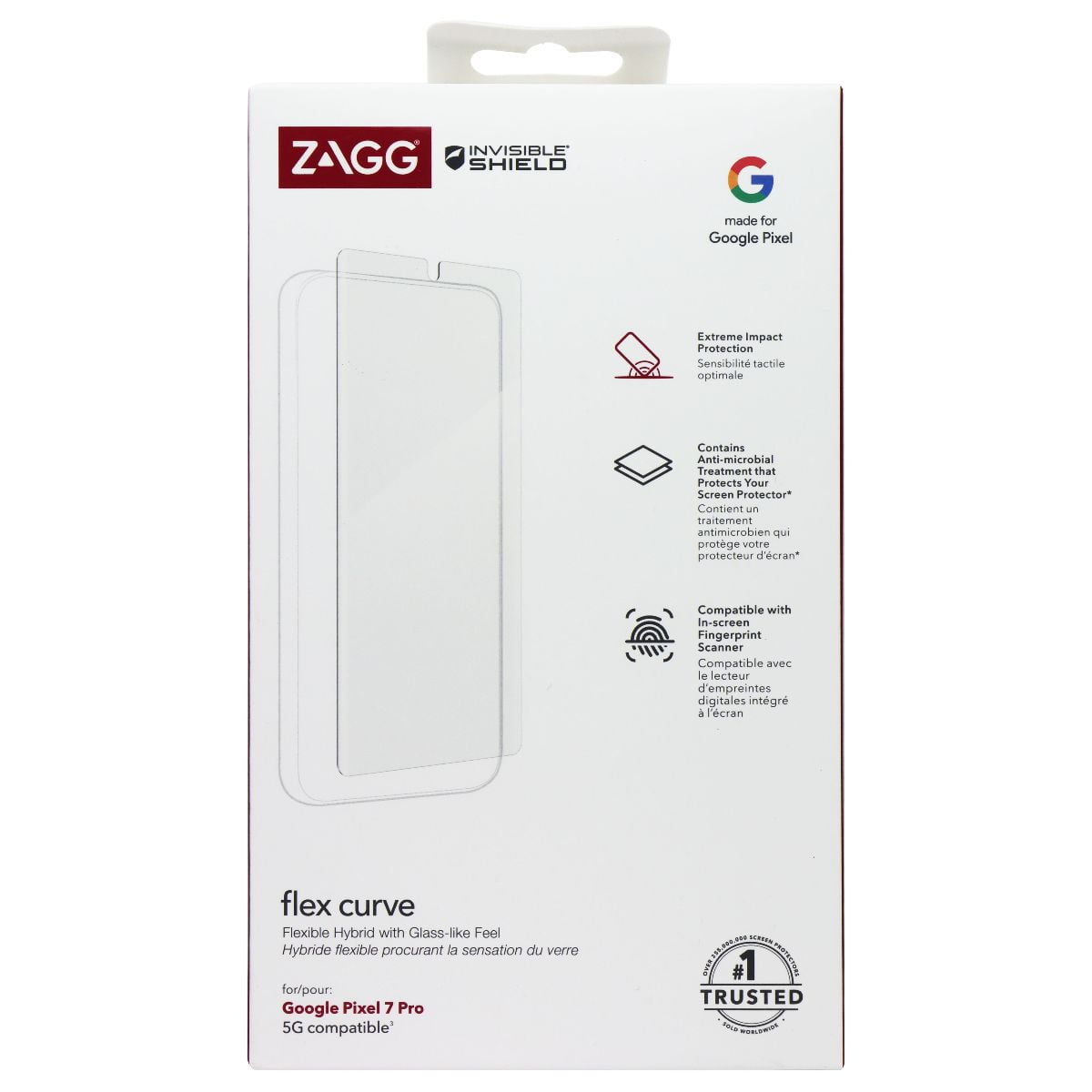 ZAGG Invisible Shield Flex Curve Screen Protector for Google Pixel 7 ...
