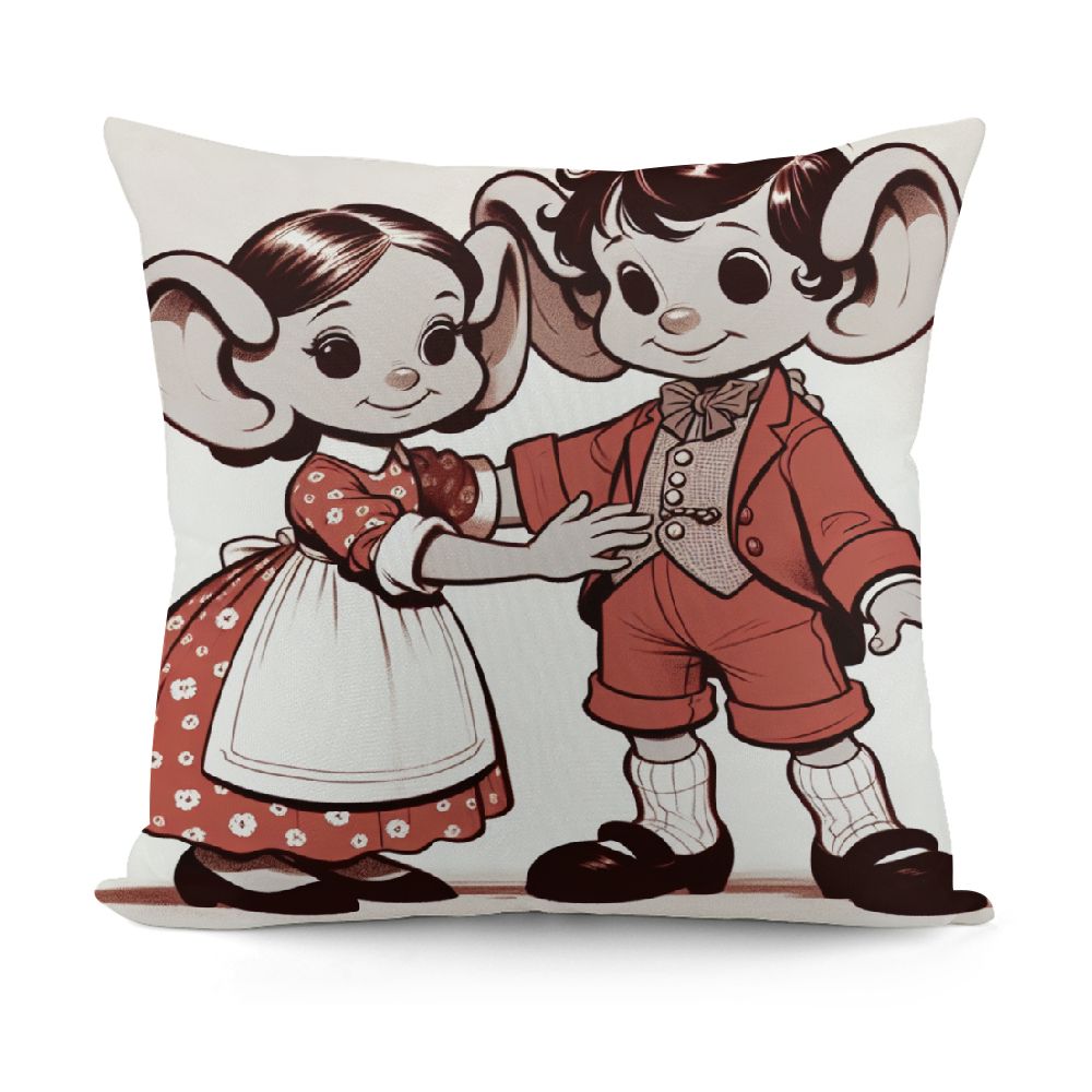 Ulloord Spring Summer Cartoon Mouse Decorative Throw Pillow Covers ...