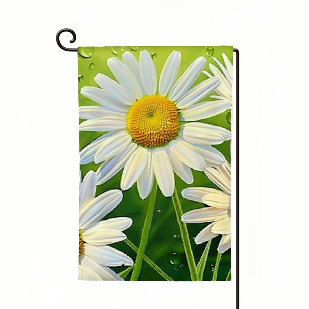 Ulloord Spring Summer Floral flowers House Flag , Double Sided Large ...