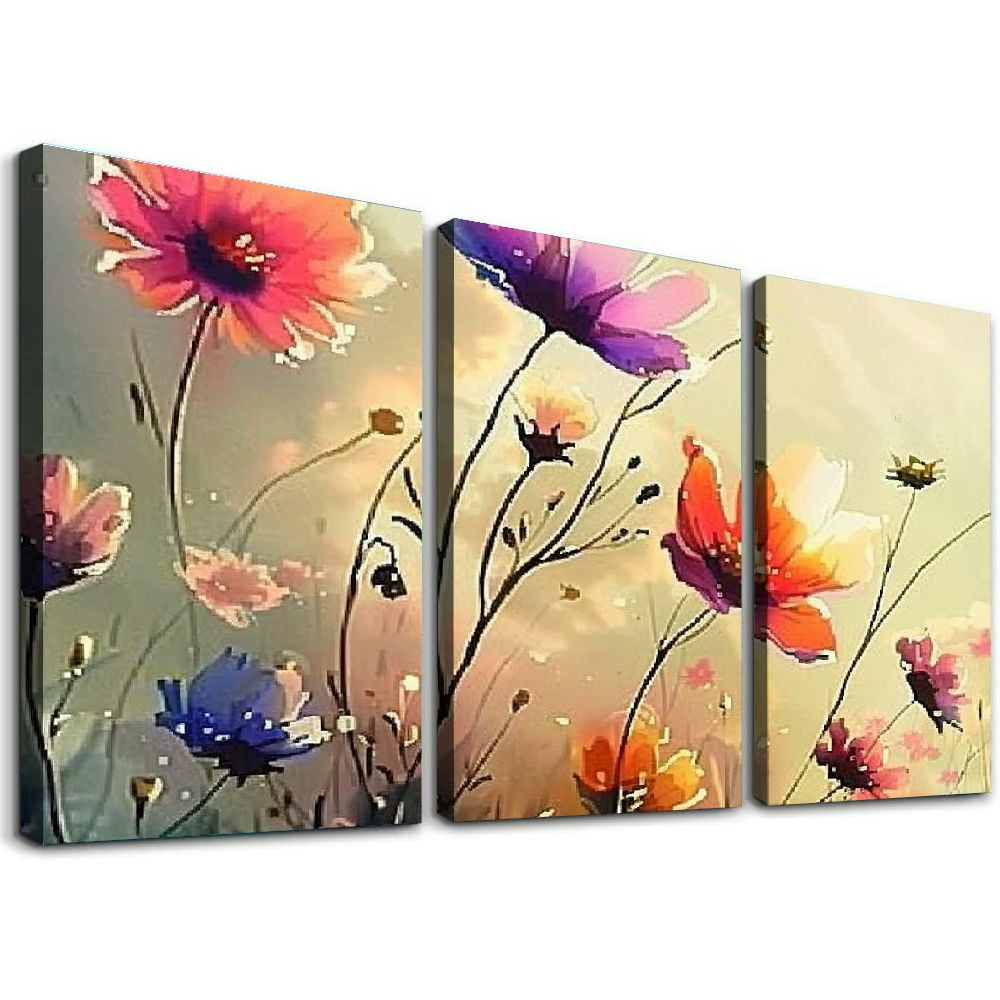 Ulloord Watercolor Flower s for Adults Beginner, Abstract Painting Kits ...