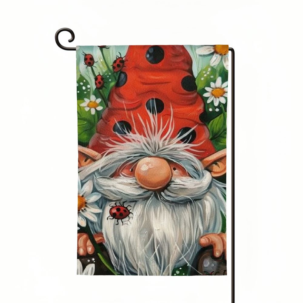 Ulloord Welcome Spring Summer Garden Flag Double Sided Burlap Vertical ...