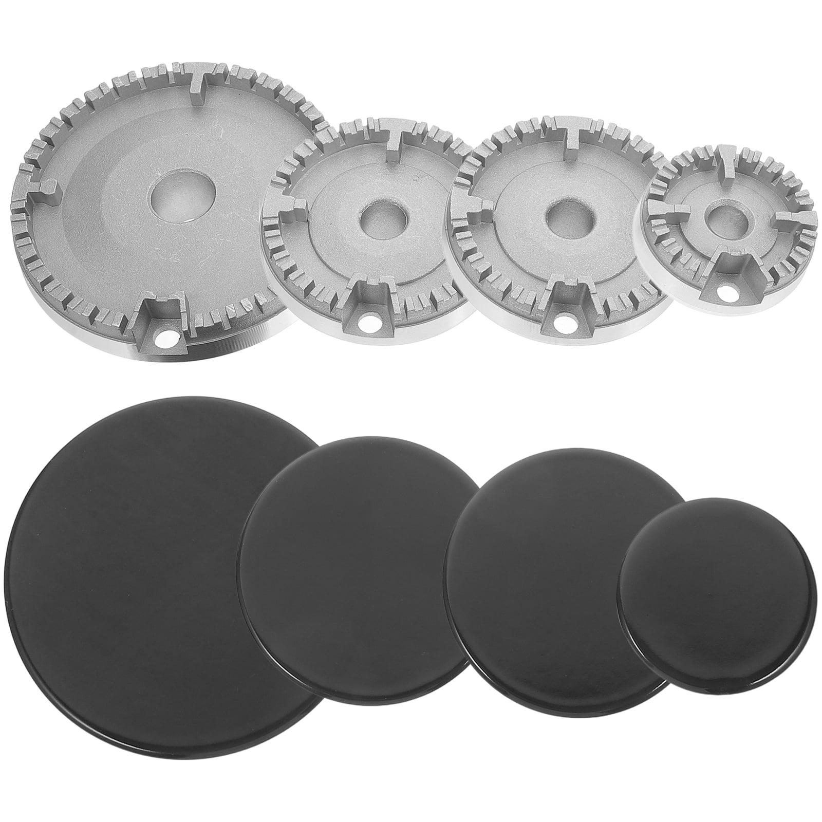 Ulthilift 1 Set Of Gas Stove Burner Caps Flame Cap Replacement Kit Stove Burners Head