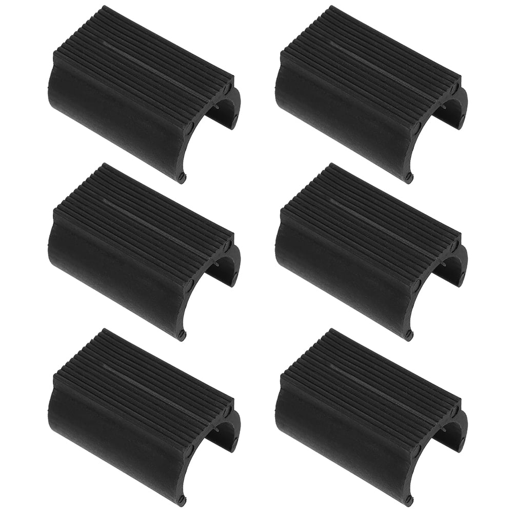 Ulthilift 25 Pcs Plastic Chair Leg Caps U-Shaped Tube Sleeve Tube Clamp ...