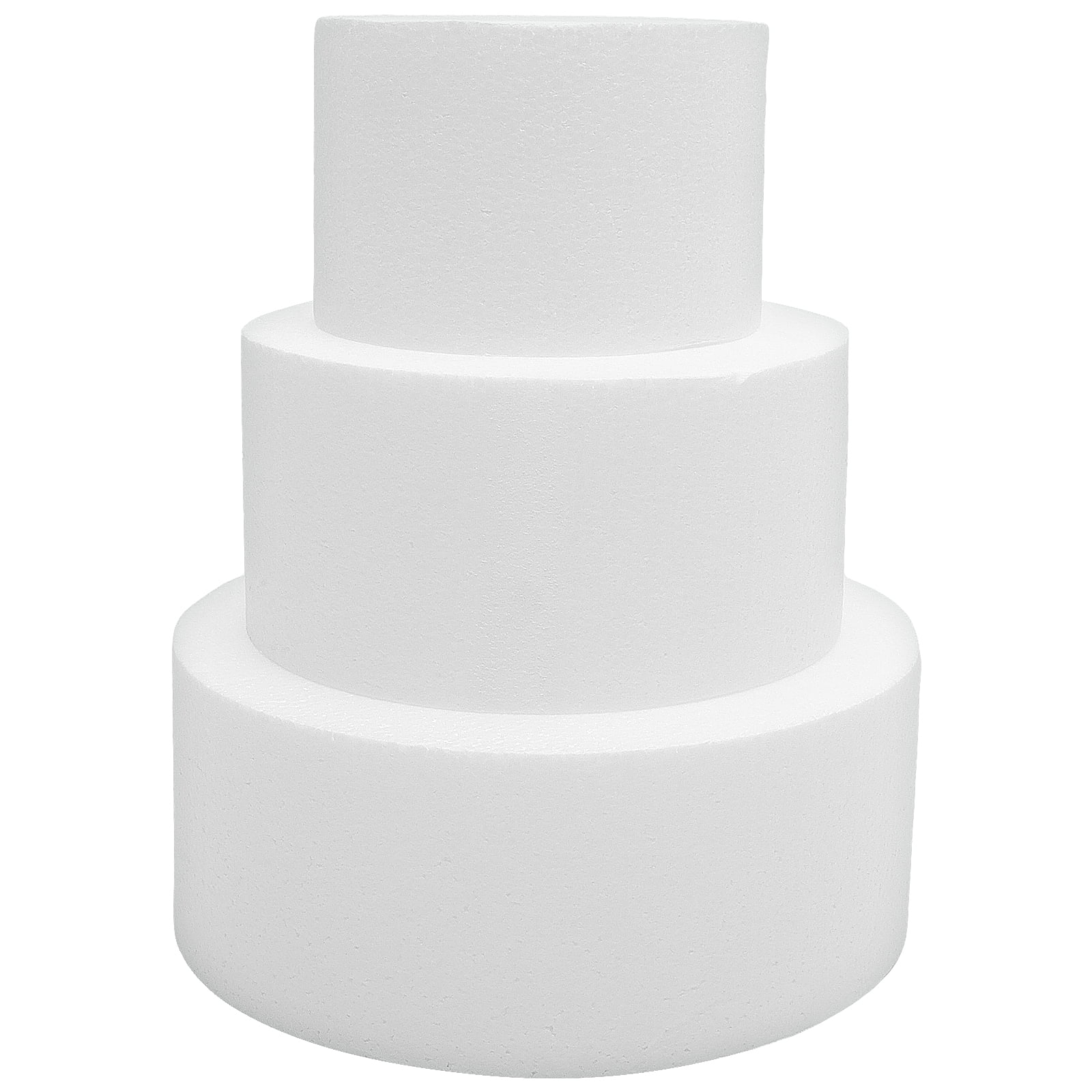 Ulthilift 3pcs Fake Foam Cake Dummies Reusable Cake Practice Model ...