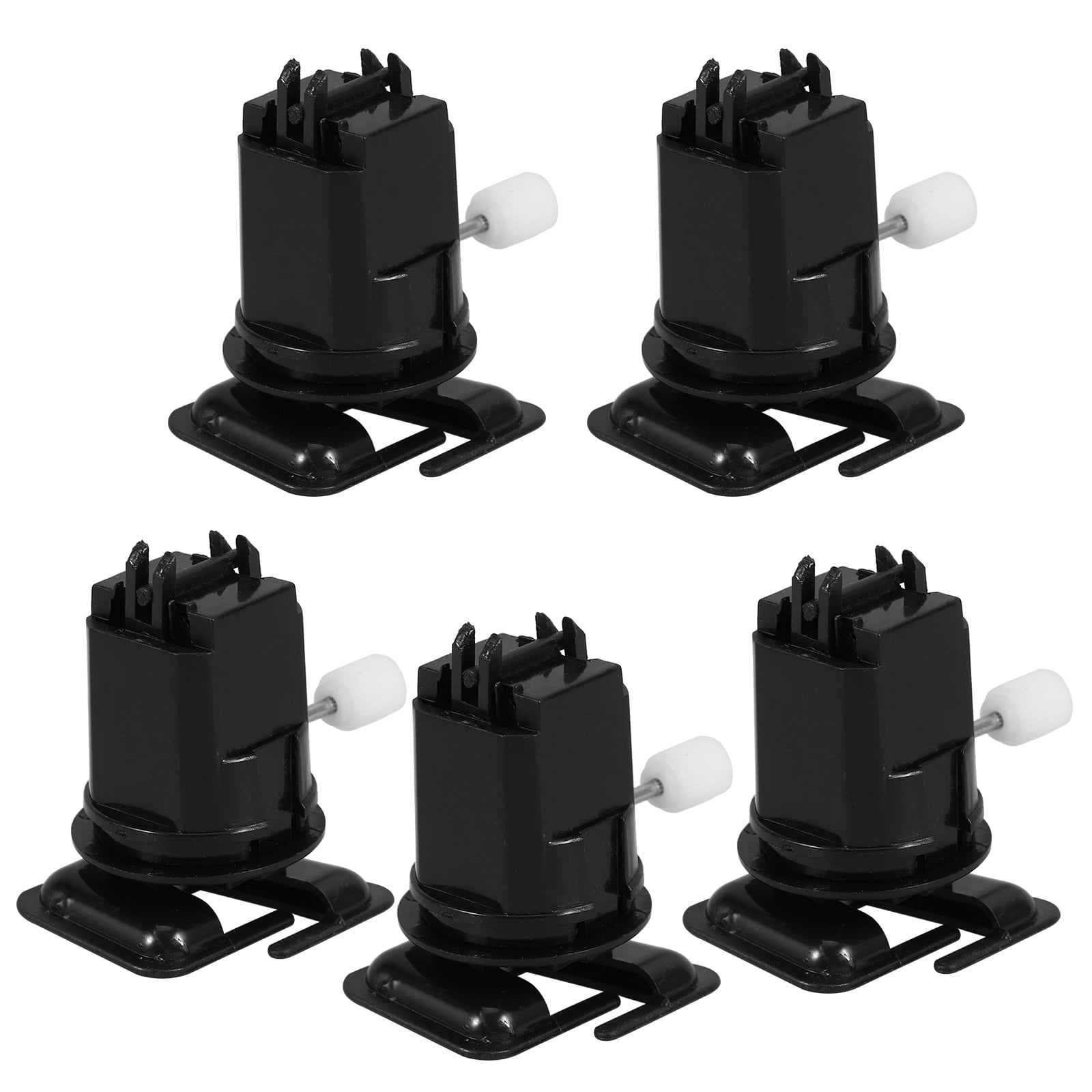 KONTONTY Clockwork Toy Accessories Black ABS 5Pcs Parent-Child Toys ...