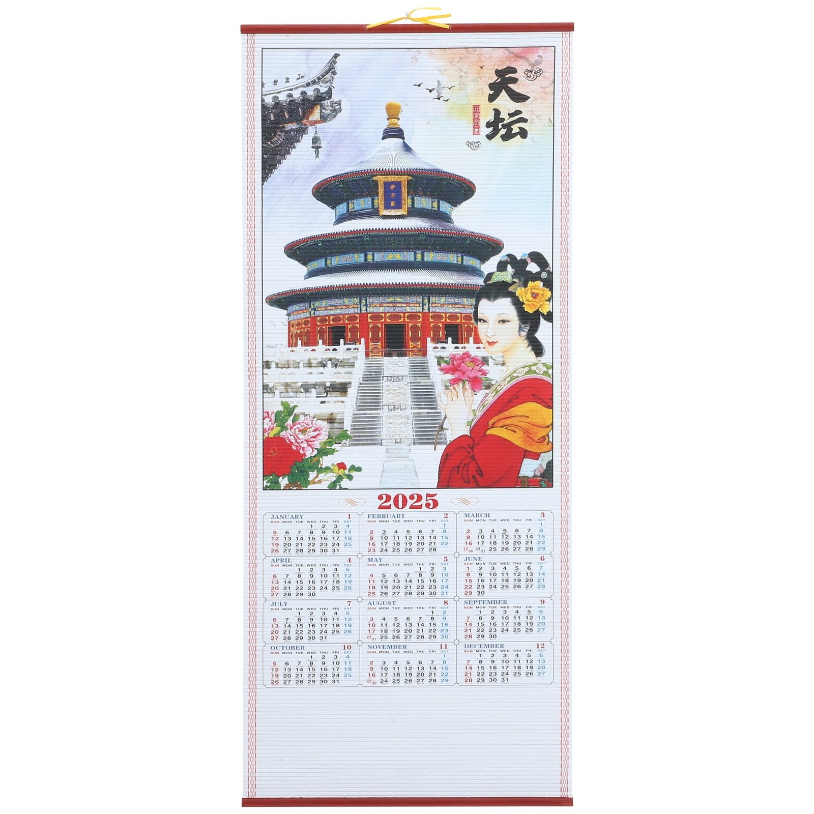 Ulthilift Hanging Calendar Wall Calendar for Organizing 2025 Calendar ...