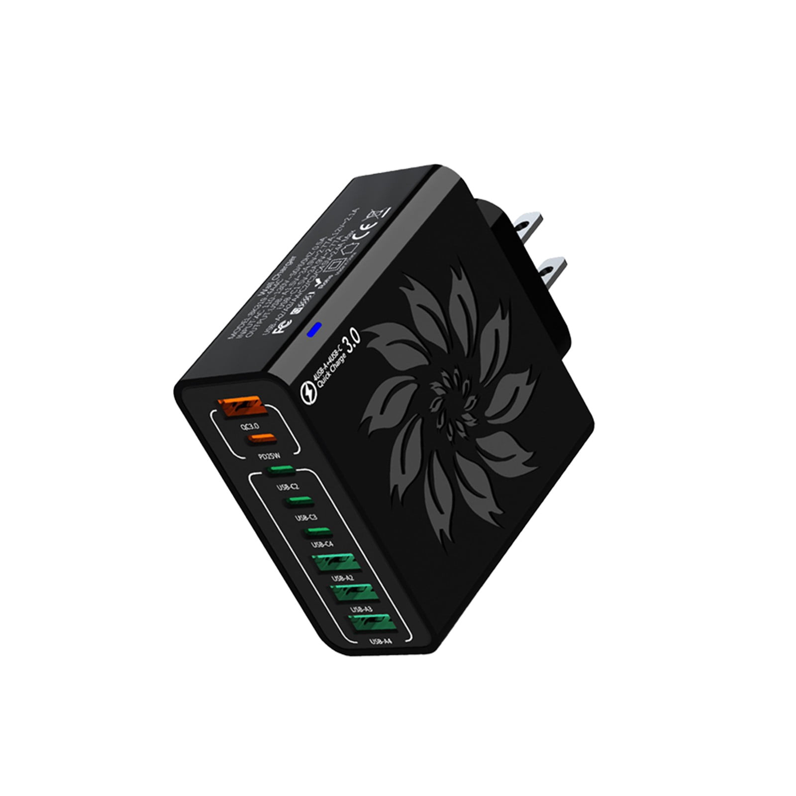 Ulti Charger 8 Ports with Quick Charger Boltz Pro Lightning Fast ...